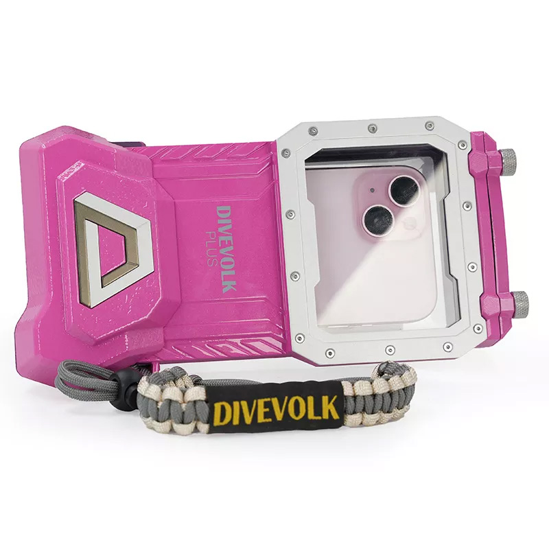 Caisson Étanche 60m SEATOUCH 4 Plus Rose – Divevolk France